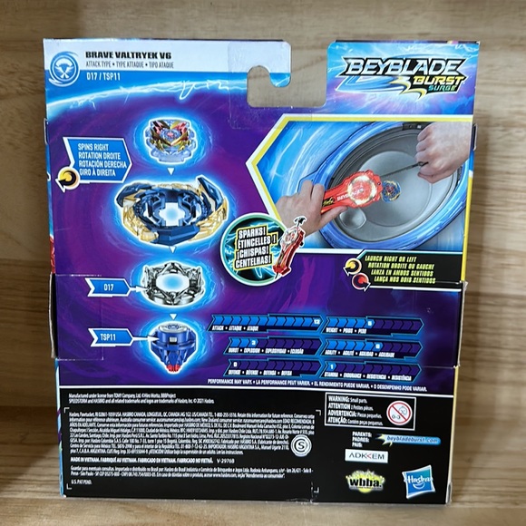 Toys | New Beyblade Burst Surge Speed Storm Spark Power Set Brave ...